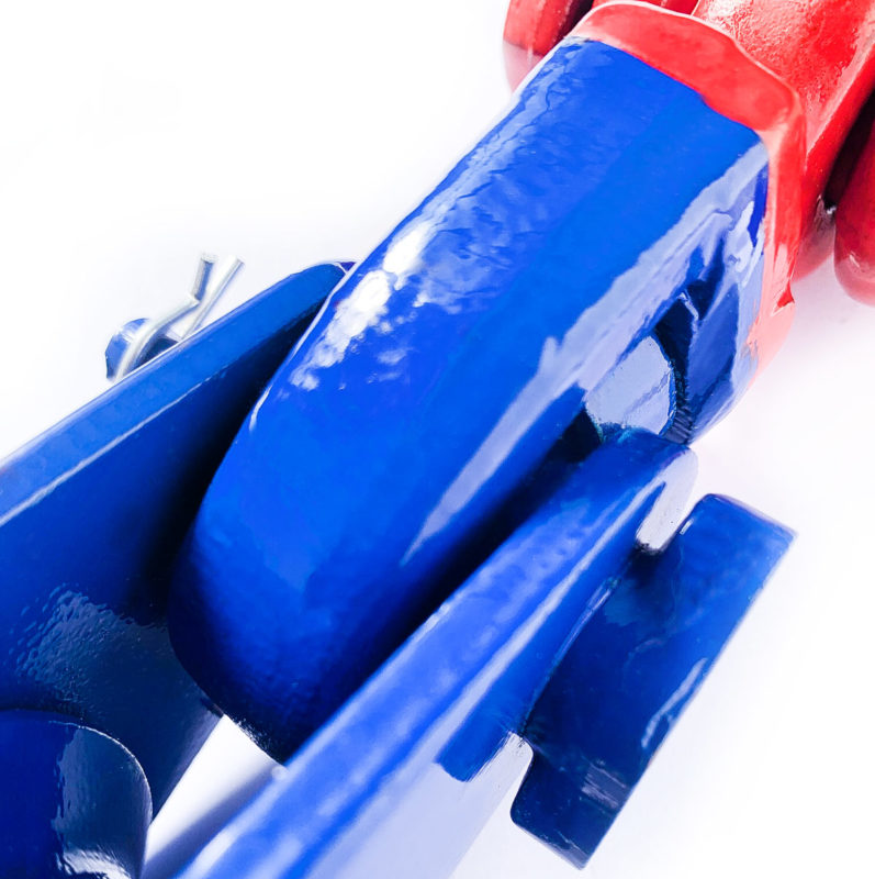 Patesca Simples com Manilha Curva Para Cabos 3/8" Capacidade de Carga ...